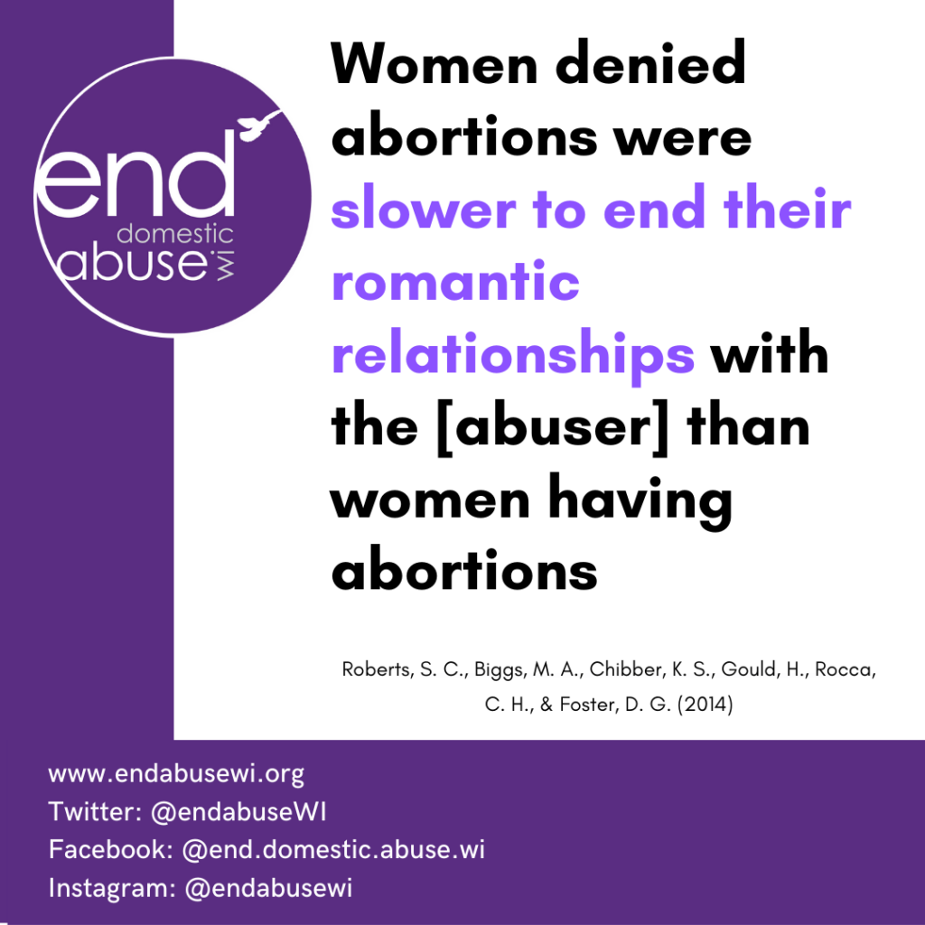 Reproductive Justice - End Domestic Abuse Wisconsin