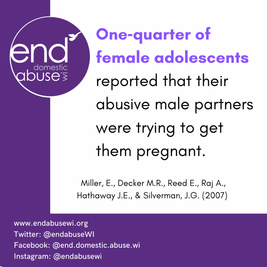 Reproductive Justice - End Domestic Abuse Wisconsin