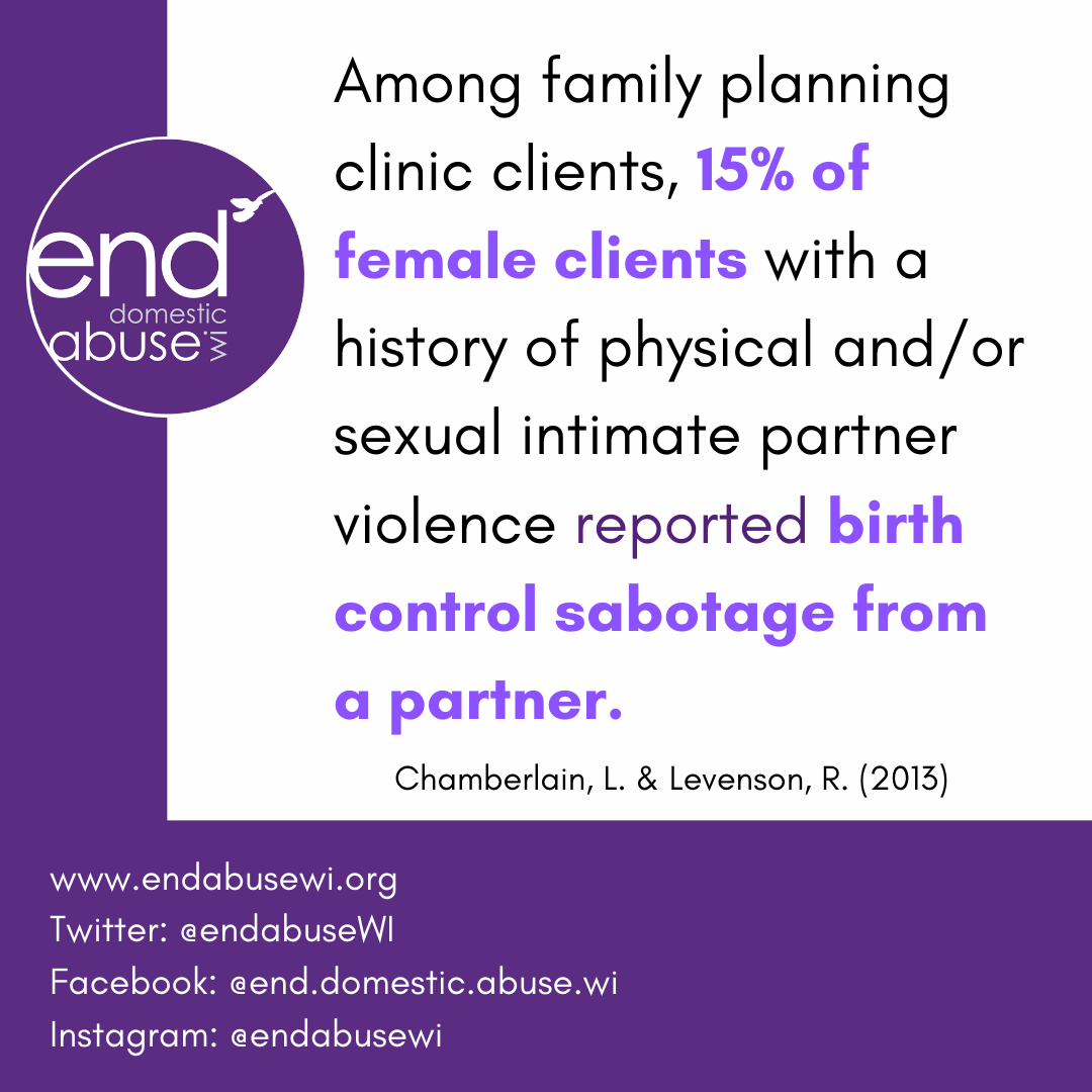 Reproductive Justice - End Domestic Abuse Wisconsin
