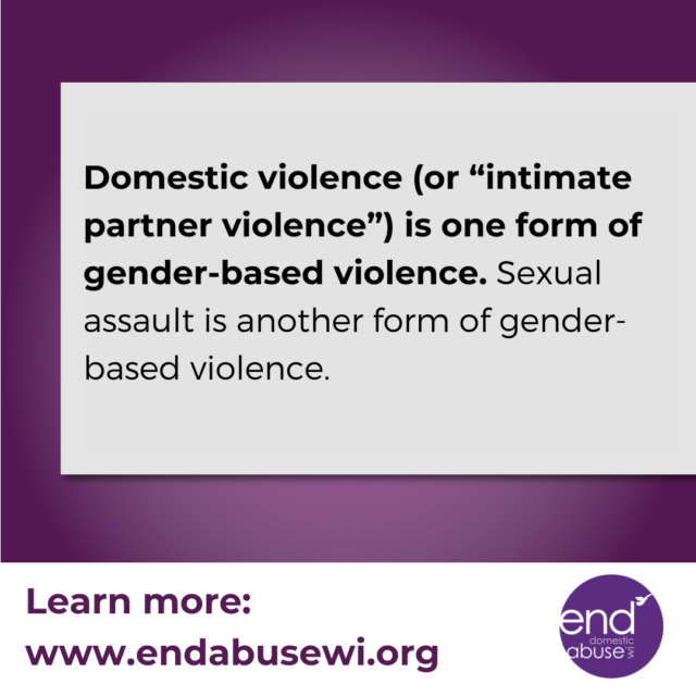 Domestic Violence 101 - End Domestic Abuse Wisconsin
